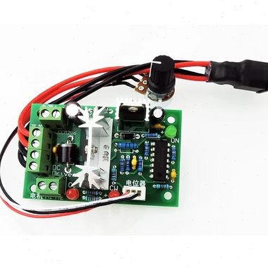CCM2直流电机调速器 10V12V24V30V 正反转开关 PWM直流控制器120W