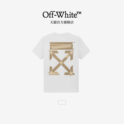 OFF-WHITE™ 情侣装新款双箭头图案短袖T恤