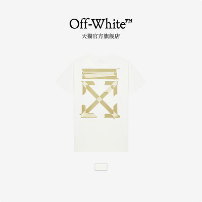 OFF-WHITE™ 情侣装新款双箭头图案短袖T恤