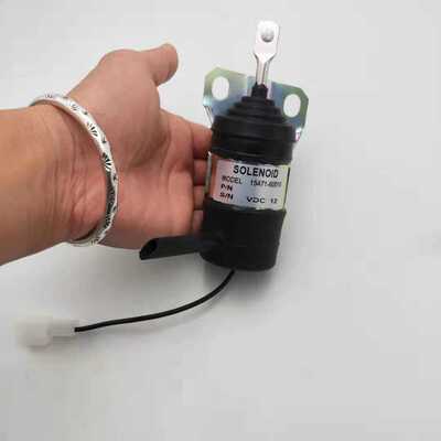 挖掘机配件  适用于保田熄火开关熄火电磁阀熄火磁吸15471- 60014