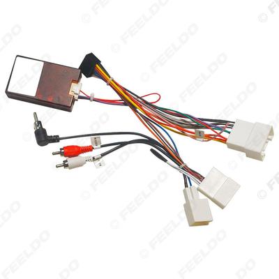 适用丰田霸道/03-09普锐斯改装线安卓大屏导航电源线CANBUS协议盒