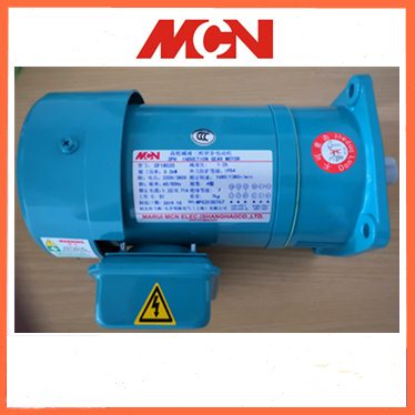 Minchuen齿轮减速法兰电机明春立式马达CF18020速比1:25三相电压