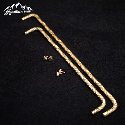 Mountain soul改装SP开口多功能置物箱黄铜扭纹侧挂杆