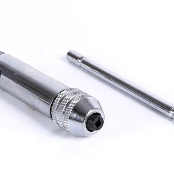 棘轮丝锥绞手 3-8mm 5-12mm 板牙架 T型可调节正反转丝攻扳手