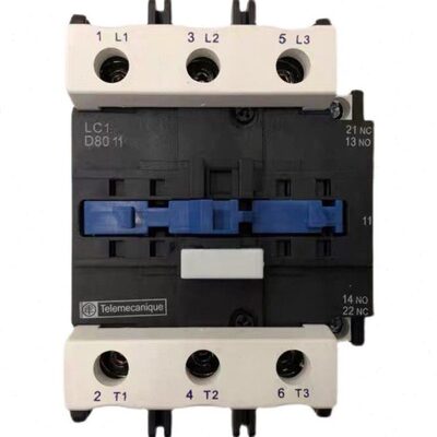 主接触器LC1D80 Telemecanique LC1-D8011 220V 电梯抱闸运行交流