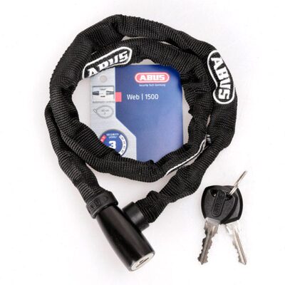 德国ABUS链条锁密码锁儿童山地公路自行车锁防盗锁便携迷你锁头