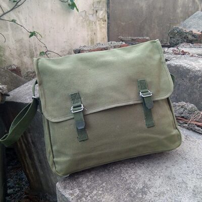 3514等工厂年份各异  老货 徒步通讯袋 大尺寸帆布包 结实耐用复