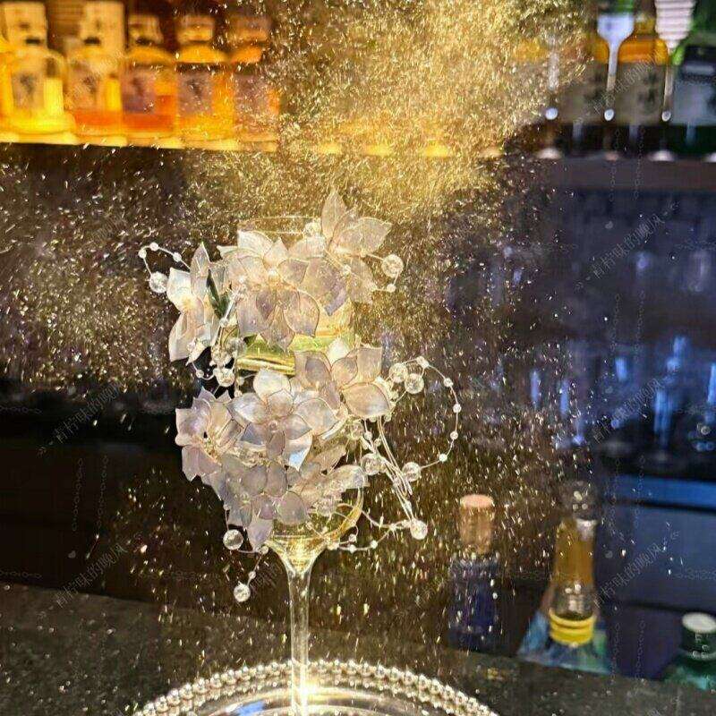 酒吧金粉创意云母粉星空鸡尾酒装饰珠光粉欧美可食用特调金粉烘焙