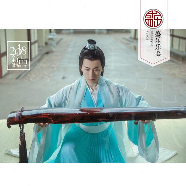 S817Z高端断纹职业化音色杉木传世收藏纯手工演奏级古琴C54B-F2F0