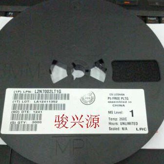 2N7002 L2N7002LT1G N沟道场效应管 SOT-23   3000个