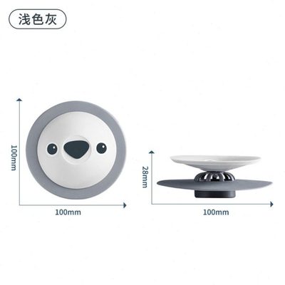 地漏防臭器硅胶垫厕所反味密封盖除臭堵口卫生间下水道防返臭神器