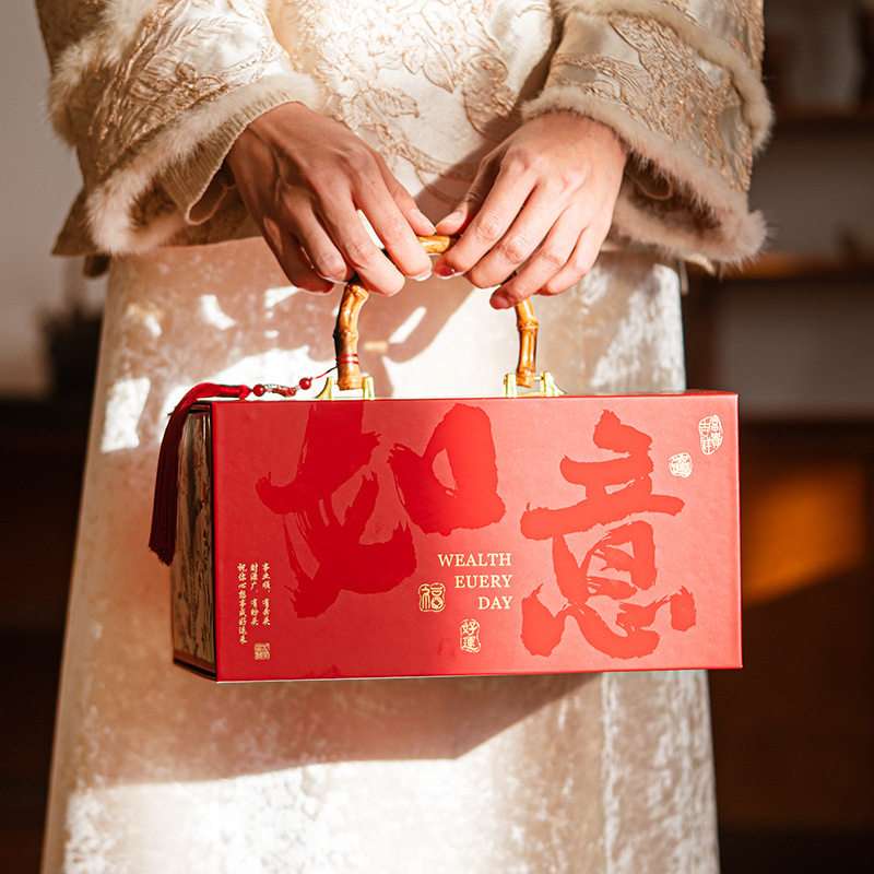 2026马年新年年货礼盒包装盒烘焙饼干糖果零食春节过年礼品空盒子