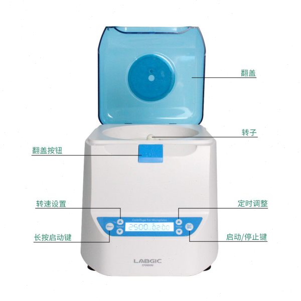 北京LABGIC CF2800M数显微孔板离心机 实验室96孔板酶标PCR甩板机