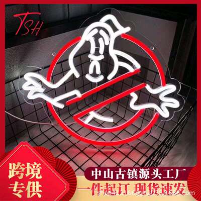 跨境亚马逊热款 LIFES GOOD 酒吧LED霓虹灯氛围挂墙标志 工厂直销