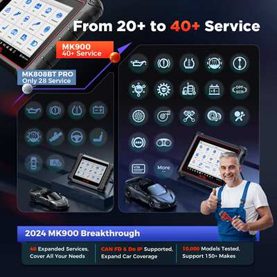 道通英文Diagnostic Scanner Tool海外全球版Autel MaxiCOM MK900