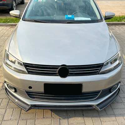 适用大众速腾Jetta MK6 2011-14前唇前铲前杠扰流板跨境改装配件