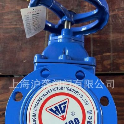 上海沪工/良工闸阀 Z45X-16Q 弹性封闸阀 软密封DN150 250 300