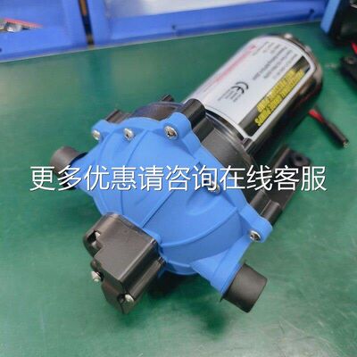 型直流电压隔膜PPK泵24V喷雾器微车灌溉洗洗车泵12动V自吸压水泵