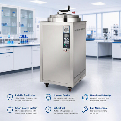 Vertical Autoclave JAVW-100L/150L/200L