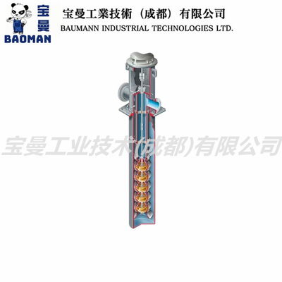 全新Flowserve福斯VPC系列法兰立式泵混流型扩散器式双壳体涡轮泵