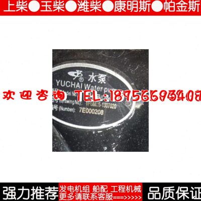 玉柴YCD4J3317-140A发动机103千瓦1P6M05-1307020水泵