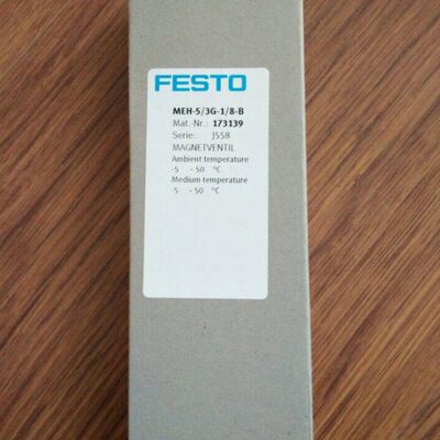 现货销售德国FESTO 电磁阀 MEH-5/3G-1/8-B 173139 全新原装