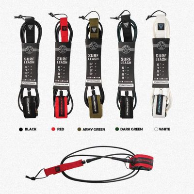 新款户外水上运动直脚绳冲浪板桨板脚绳SUP可旋转直线腿绳牵引绳