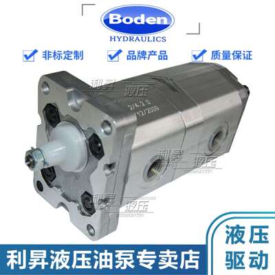 BODEN博顿双联齿轮泵BKP1BO/BKP1B0液压系统油泵多联泵