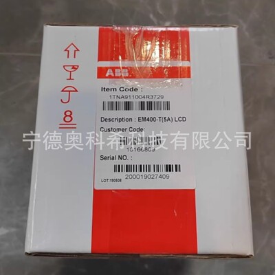 ABB 监测仪表EM400-T(5A) 货号：1TNA911004R3729 议价