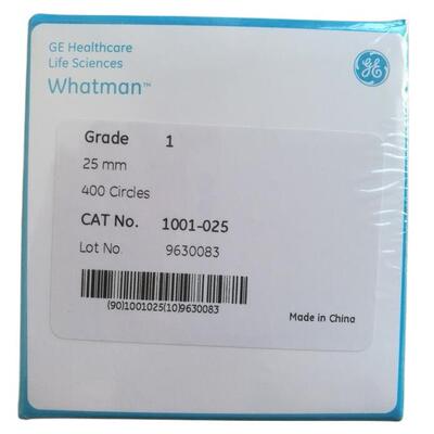 WhatmanGrade11001-025纤维素滤纸25mm中速定性滤纸400张/盒