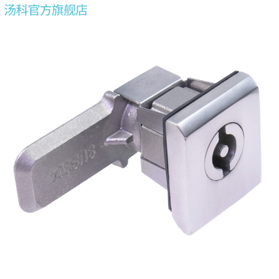 304不锈d钢MS813-B转舌锁配电柜四方型锁工业配电箱AE柜门锁机柜