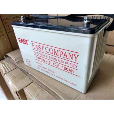 EAST易事特蓄电池NP100-12铅酸免维护蓄电池12V100AH一件起批免邮