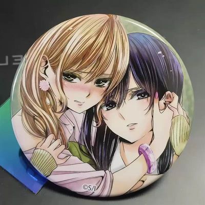 日谷吧唧 citrus柑橘味香气吧唧徽章 蓝原芽衣 蓝原柚子