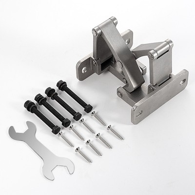 石材门铰链重型大合页隐形门消火栓门暗门暗O合页挂石Y头大理石瓷