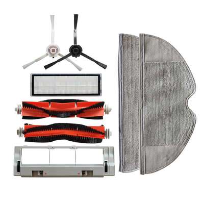 杰伯利兼容1C STYTJ01ZHM /2C STYTJ03ZHM扫地机配件滤网边刷抹布