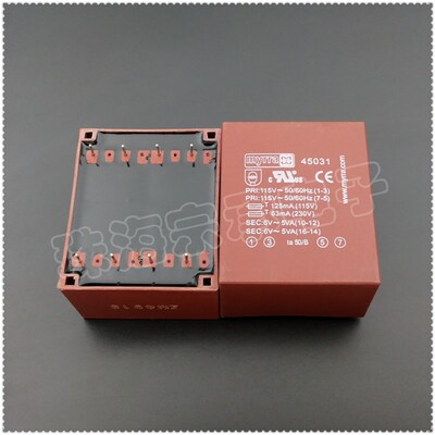 法国MYRRA 45031 2x115V转2x6V 电源变压器