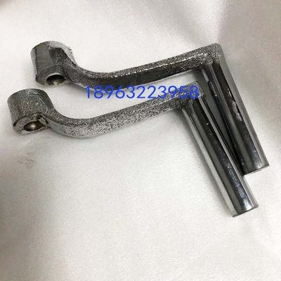 滕州钻铣床ZX16ZX20ZXTM40升降摇把圆孔立柱配件扳手14孔摇柄