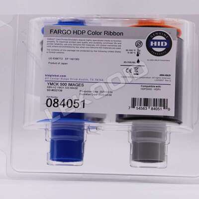 法高膜带84053原装 084051色带84051色带 hid fargo hdp5000彩色