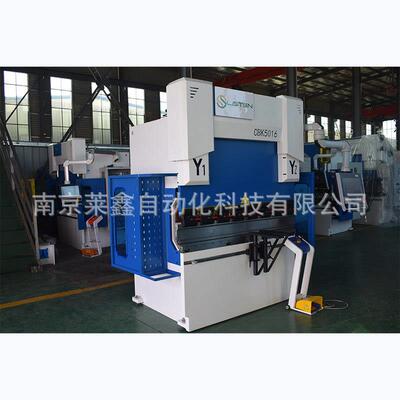电液伺服ESA操作数控折弯机 100吨数控液压自动折边机扭轴机