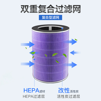 适配美的空气净化器滤芯KJ500G-F11/KJ500G-L1滤网FC-50F1