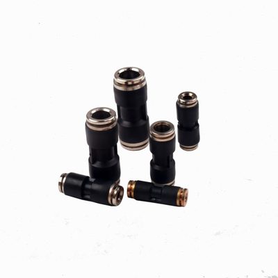 j8刹车气动快插接头快速接头接头6412半铜气管5铜气管接头直通8g3