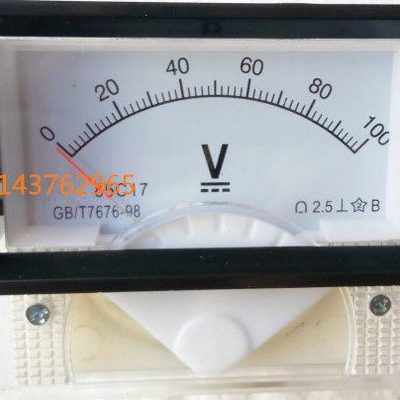 指针直流电压表85C17-100V 150V 250V 300V 450V 500V 85C17-V