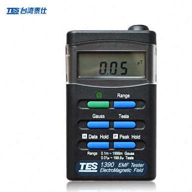 泰仕TES1390电磁波辐射检测仪 家用电器 辐射测试仪 孕妇 高