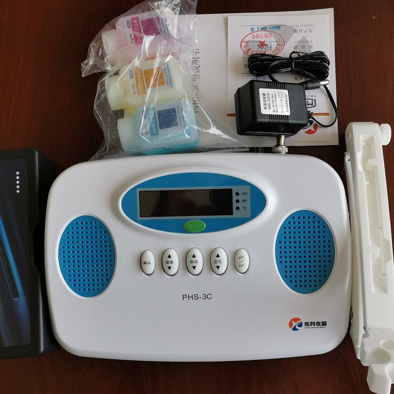 佑科酸度计PH计台H数显实验室电极PHS-1C/P式S-3E E-203-9