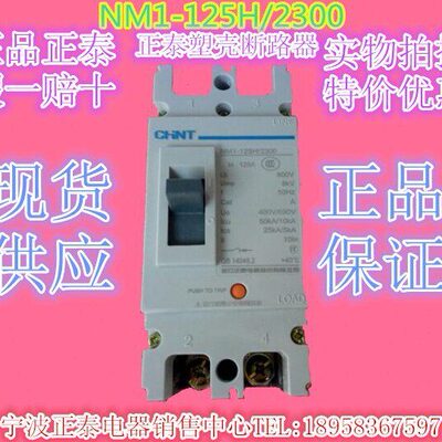 NM1-125H/2300系列全规格2线空气开关塑壳断路器原装正泰定做特价