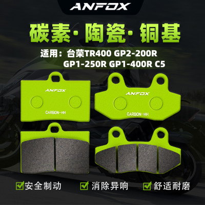 适用台荣TR400 GP2-200R GP1-250R GP1-400R C5刹车片前后碟刹皮