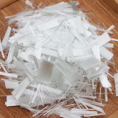 -短切玻纤维无玻璃纤维硬质4NCP纱6mm玻纤短切丝玻璃璃纤维