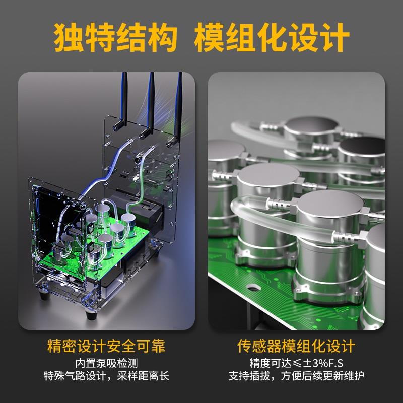 在线防爆可燃气体分析仪 加油站锅炉房易燃易爆气体浓度分析设备