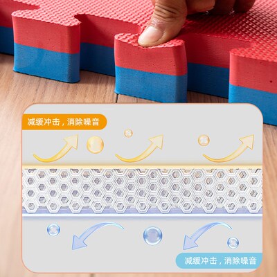 加厚!静音! 厚拳道地垫加跆垫子泡沫地垫专专练跆拳道舞蹈室业用