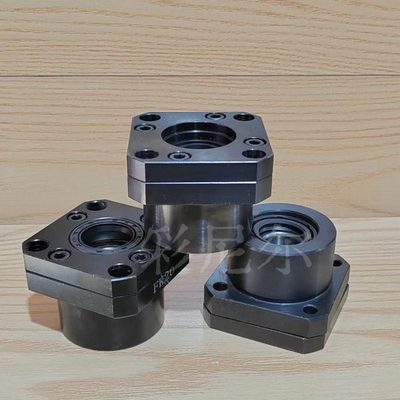 圆型带轴承座支架组件滚珠丝杆支撑座固定座LKFK12 15 20 25